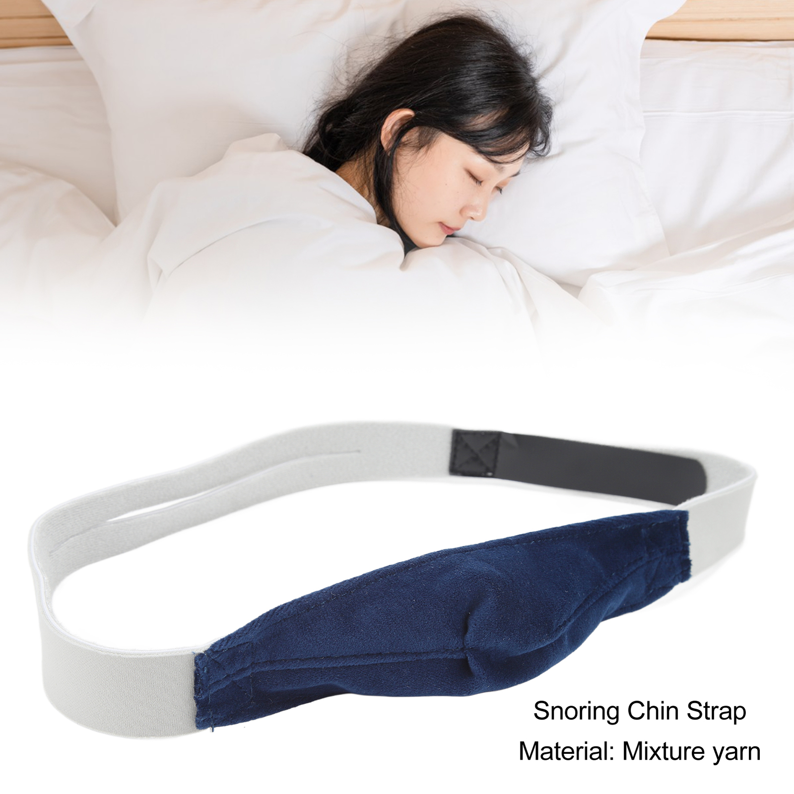 Snoring Chin Strap Lightweight Breathable Snoring Prevention Sleeping ...