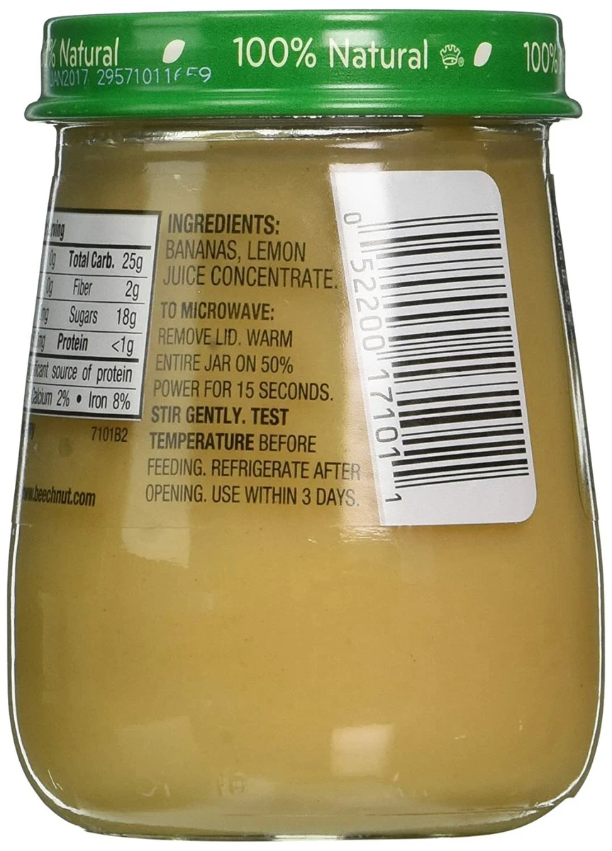 Baby Food Labels
