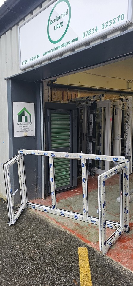 upvc double glazed window Pebble Grey On White pvc 1740x1005 (1453 ...