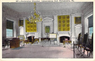 Declaration Chamber, Independence Hall, Philadelphia Pennsylvania ...