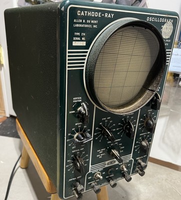 Vintage Oscillograph Allen B DuMont Laboratories Cathode Ray ...