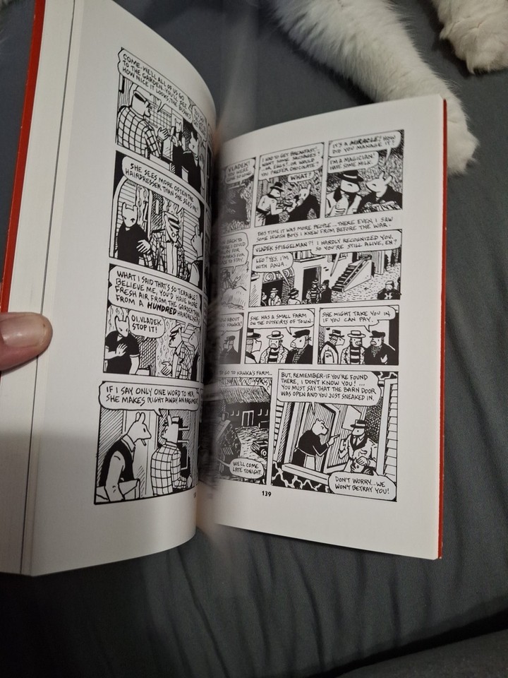 MAUS A Survivor’s Tale - Art Spiegelman - 1 My Father Bleeds History | eBay
