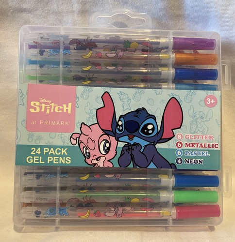 Disney Lilo & Stitch - 24 pack Gel Pens - Primark - Brand New | eBay