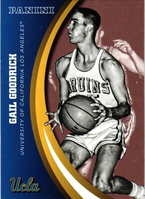 Gail Goodrich 2015 Panini UCLA Lakers Jazz #59 Basketball NBA HOF Card ...