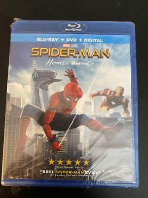 Spider-Man: Homecoming (Blu-ray Disc, 2017, 2-Disc Set) *BRAND NEW ...