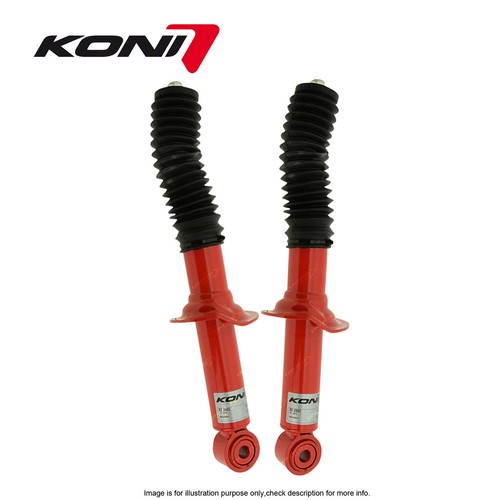 2 x Front KONI Heavy Track Adj Shocks for Ford Ranger T6 2011-2018 ...
