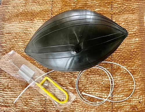 FOOTBALL REPLACEMENT BLADDER AND LACING TOOL WITH COMPLETE INSTRUCTIONS ...