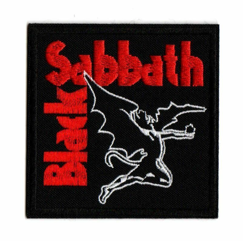 STUNNING BRITISH HEAVY METAL BAND BLACK SABBATH EMBROIDERED SEW-ON/IRON ...