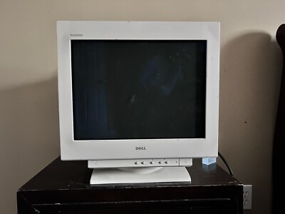 Dell Trinitron UltraScan P780 17" CRT Computer Monitor Retro Gaming | eBay