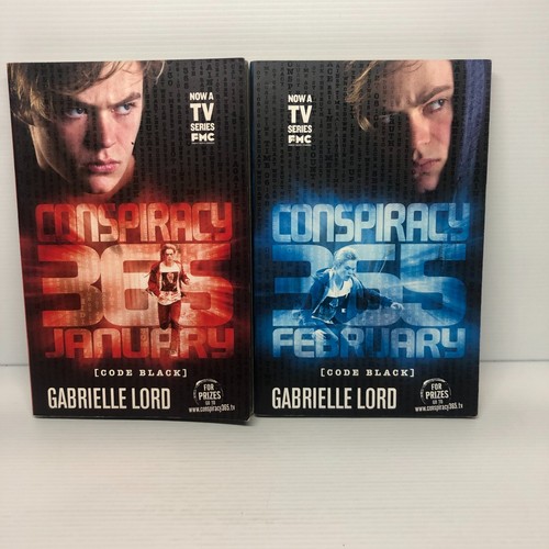 2 x Conspiracy 365 Paperback Book Bundle Lot Gabrielle Lord - January & February | eBay