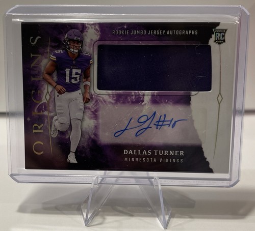 2024 Panini Origins - Dallas Turner RPA (RC) Minesota Vikings (#RJA-DTU ...