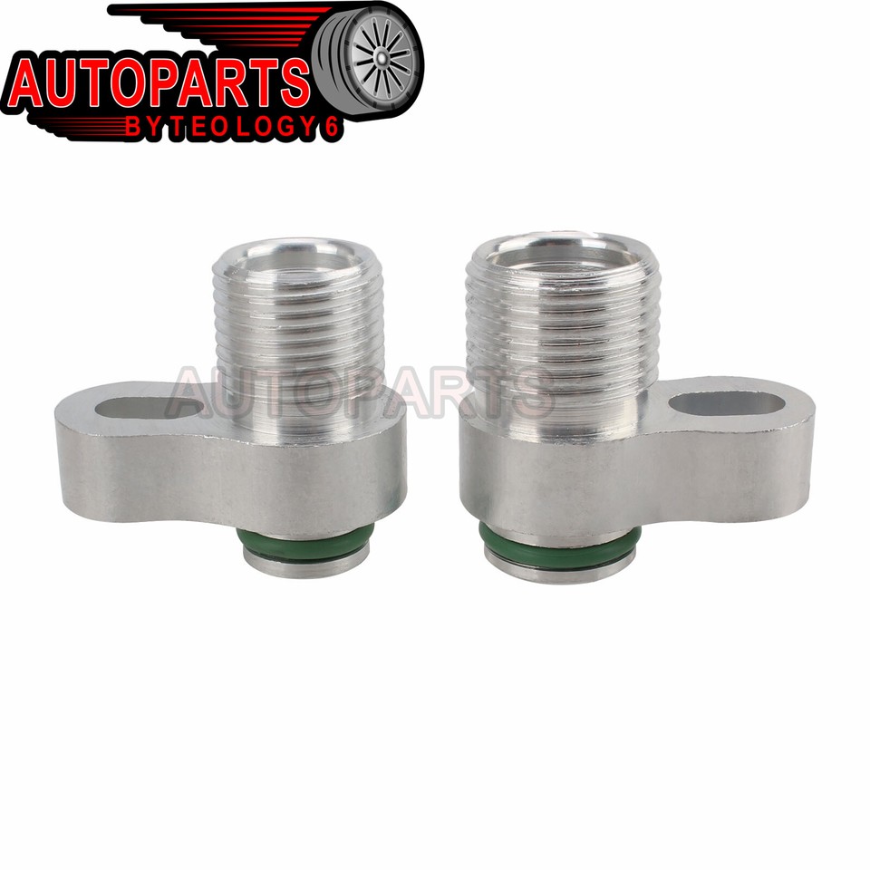 A/C Compressor Adapter Fittings Kit for Denso 10S17F & 10S20F for LS ...