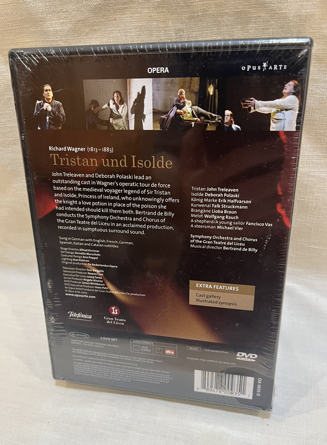 Wagner - Tristan und Isolde (DVD, 2005, 3-Disc Set) for sale online | eBay