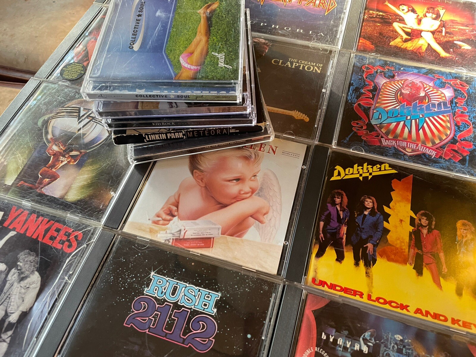 Lot of 50 Classic Rock CDS - RARE GREAT TITLES - Van Halen Soundgarden ...