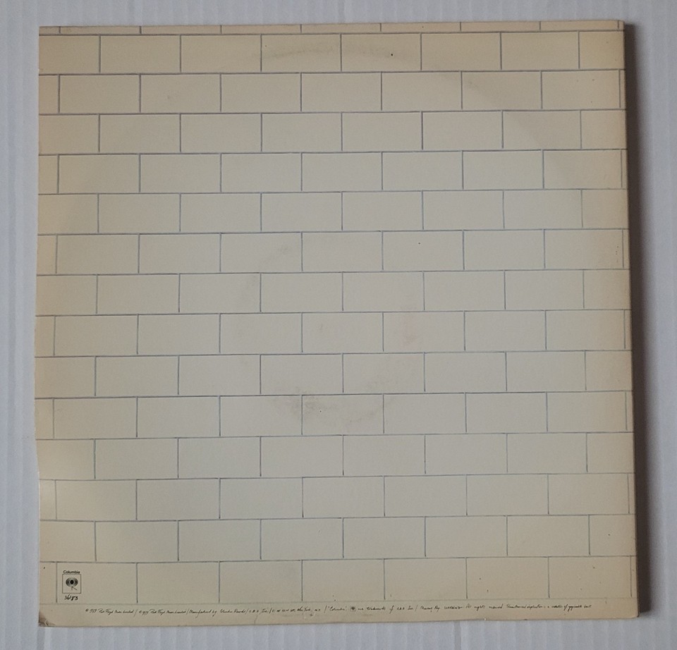 Pink Floyd - The Wall - 1979 Vinyl LP - Columbia PC2 36183 Santa Maria ...
