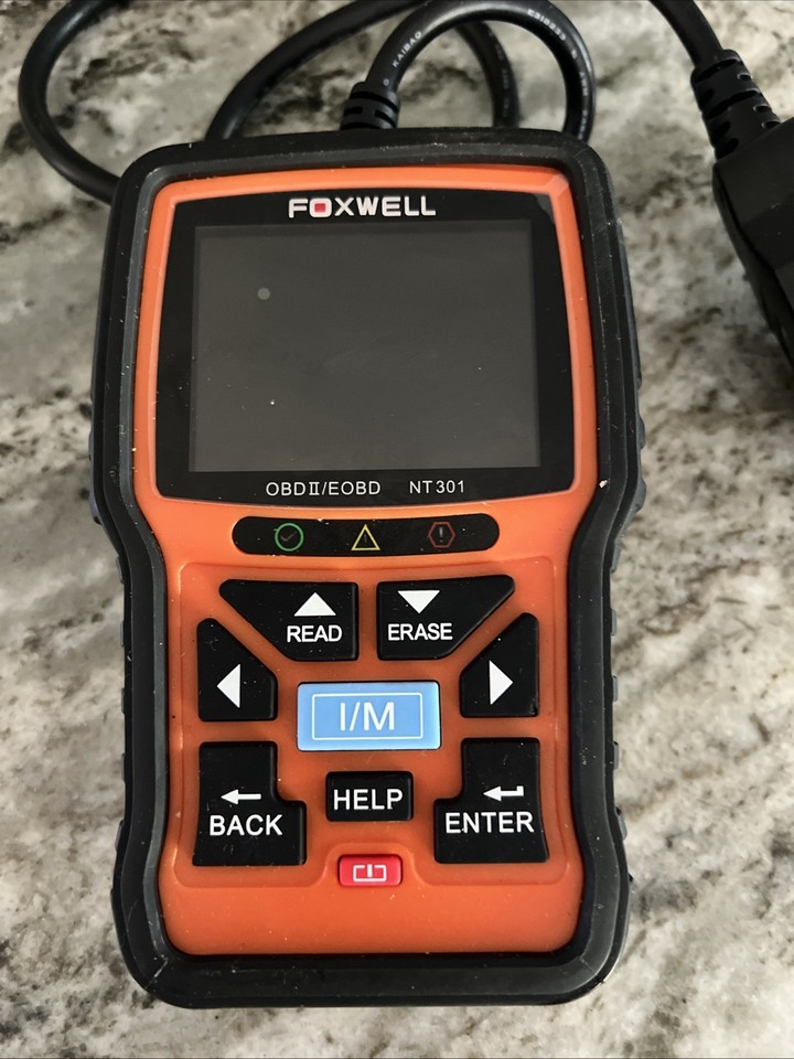 FOXWELL NT301 OBD2 Scanner Check Engine Light Diagnostic Live Data Code ...
