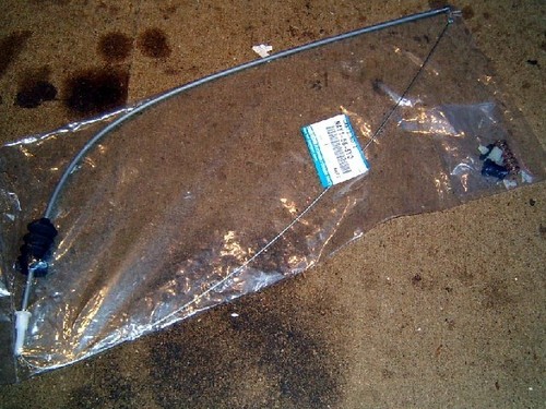 Window winder cable long lower genuine Mazda MX-5 Eunos, MX5 mk1 89-98 ...