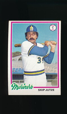 1978 Topps #532 Skip Jutze * Catcher * Seattle Mariners * EX * | eBay
