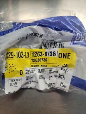 12636736 GM OEM-Ignition Knock Sensor | eBay