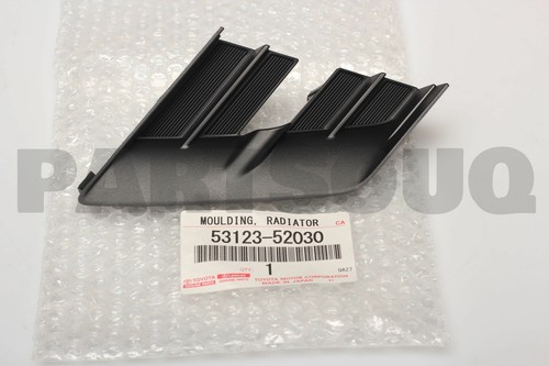 5312352030 Genuine Toyota MOULDING, RADIATOR GRILLE SIDE, RH 53123 ...