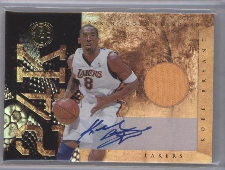 2010-11 Panini Gold Standard - 24k Kobe Kobe Bryant #9 Materials ...