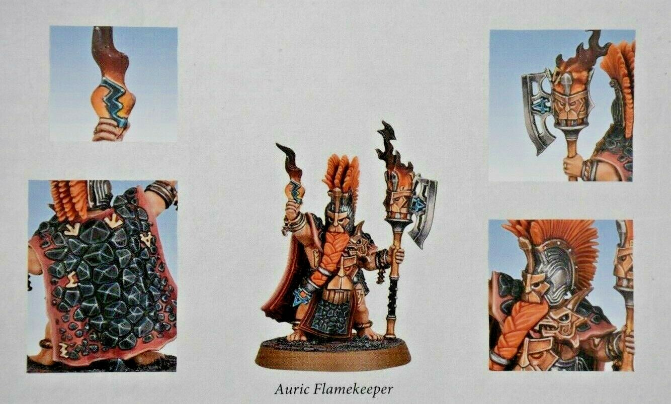 Warhammer AoS Fyreslayers Auric Flamekeeper **NoS** | eBay