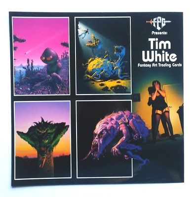 PROMO UNCUT SHEET--Tim White Fantasy Art (1994) 7 3/4 X 7 3/4 | eBay