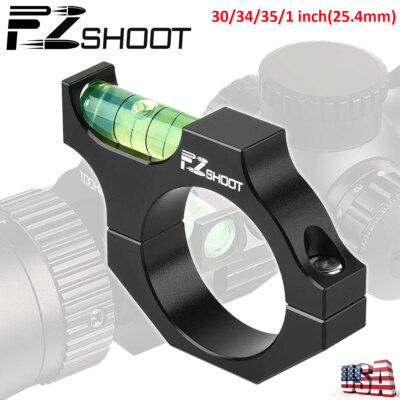 Rifle Scope Spirit Bubble Level with 25.4/30/34/35mm Ring Mount Holder ...