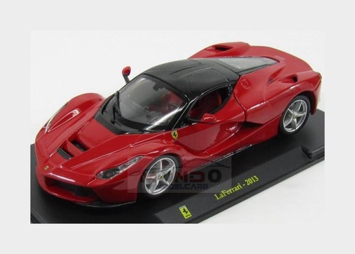 1:24 EDICOLA Ferrari Laferrari 2013 With Showcase Red Black LEGRAFERCOL003 Model | eBay