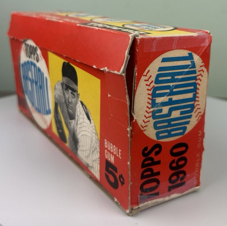 1960 TOPPS BASEBALL EMPTY DISPLAY BOX | eBay