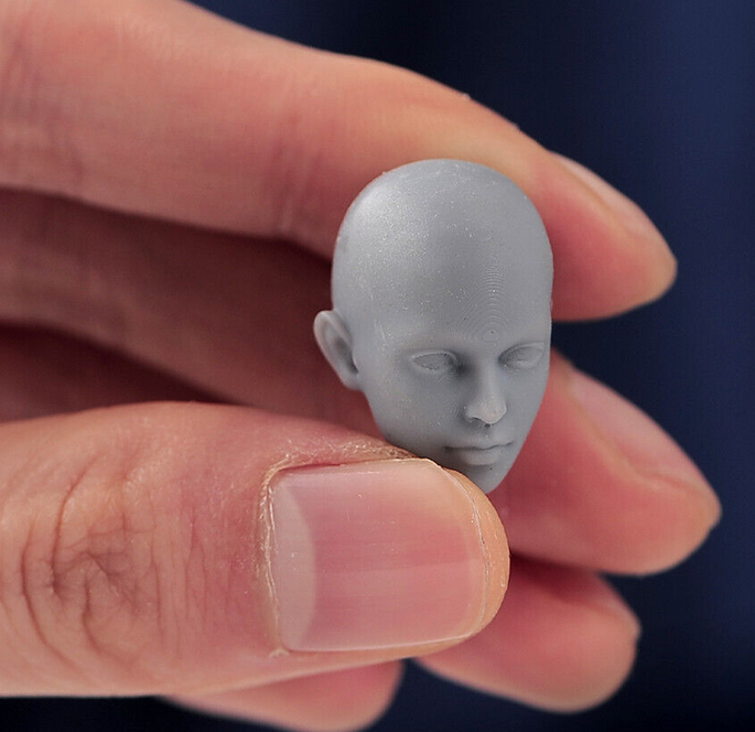 1:12 Head Sculpt Beauty Girl Carved For 6inch Female SHF Action Figure ...