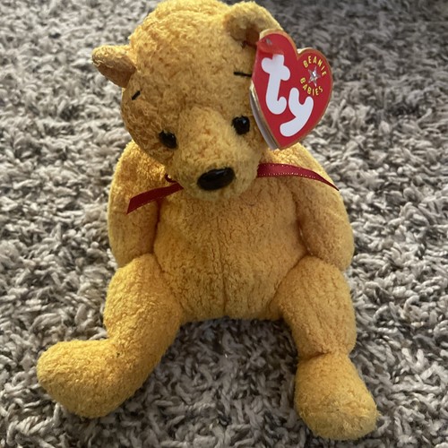 TY Beanie Baby - POOPSIE the Bear (8 inch) - MWMTs Stuffed Animal Toy ...