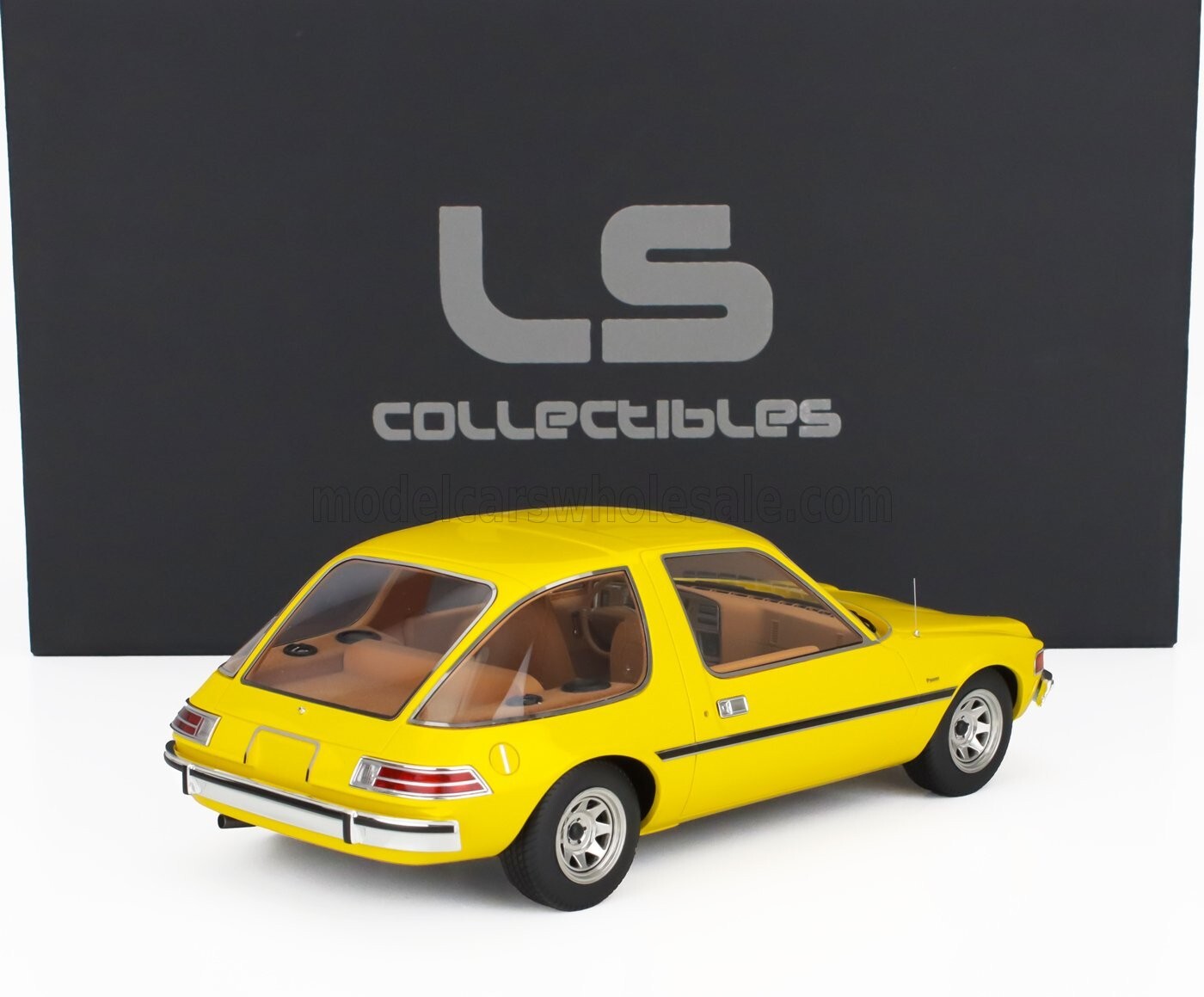 LS Collectibles AMC PACER 1977 YELLOW in 1/18 Scale New Release! | eBay