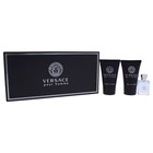 Versace Pour Homme Men's EDT, Hair & Body shampoo, After Shave Balm Set ...