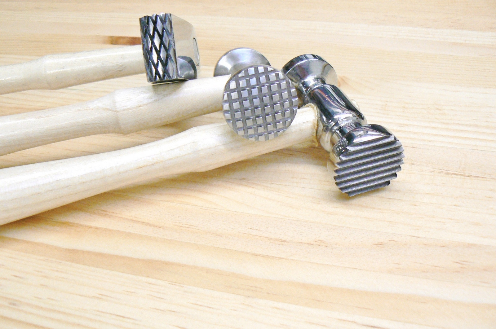 Texturing Hammers Texture Hammer Finish on Metal 3 pcs Jewelry Design 6 ...