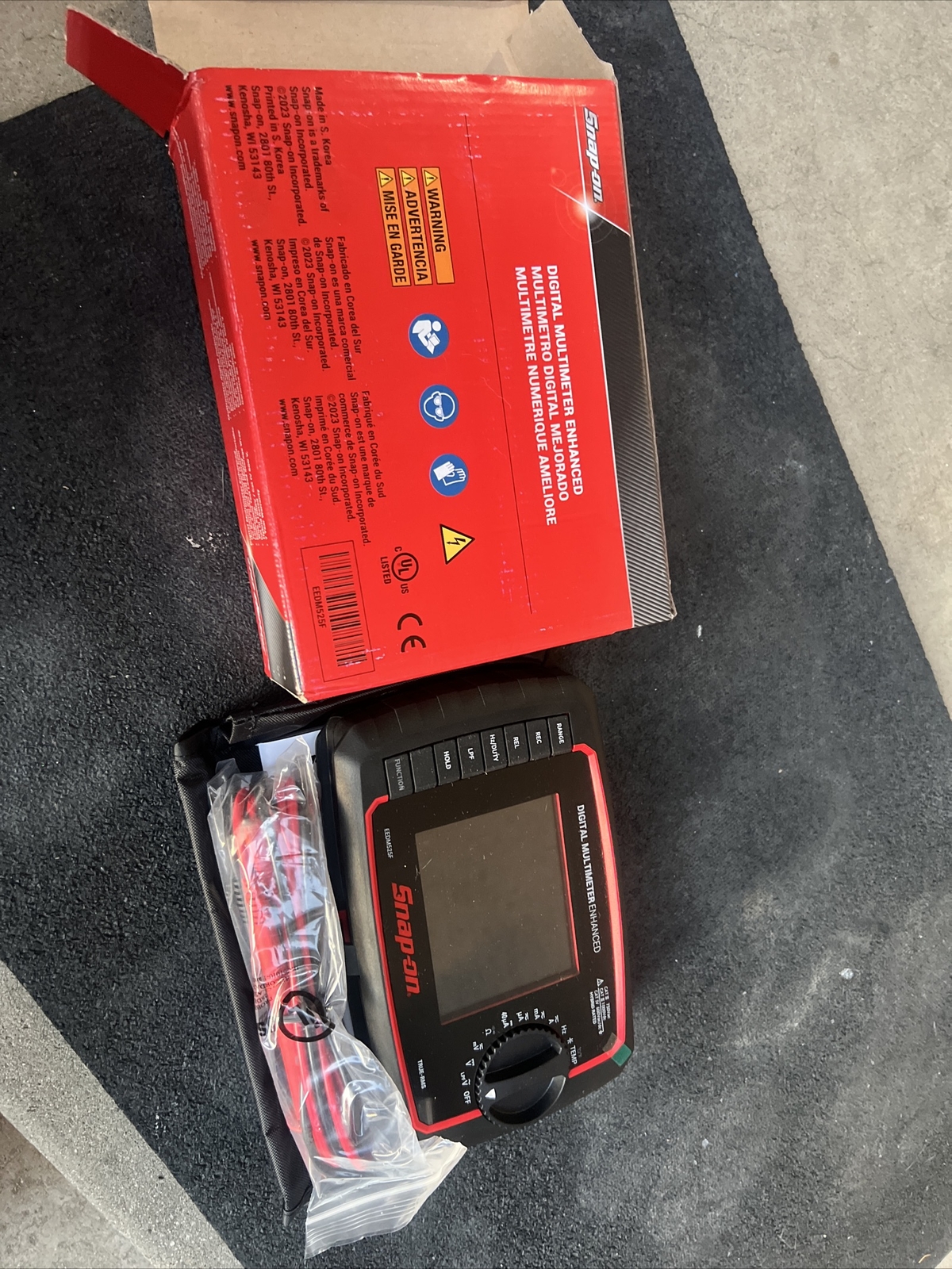Snap-on Handheld Digital Multimeter - EEDM525F for sale online | eBay