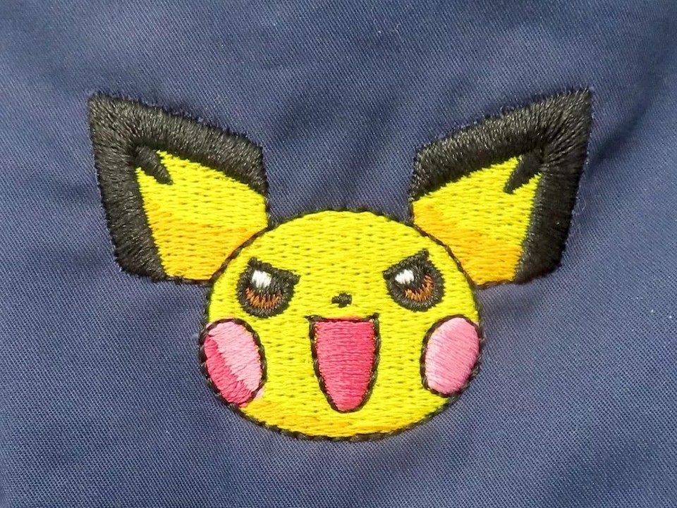 Hat Mischievous Pichu/Allover pattern Reversible bucket hat Navy x ...