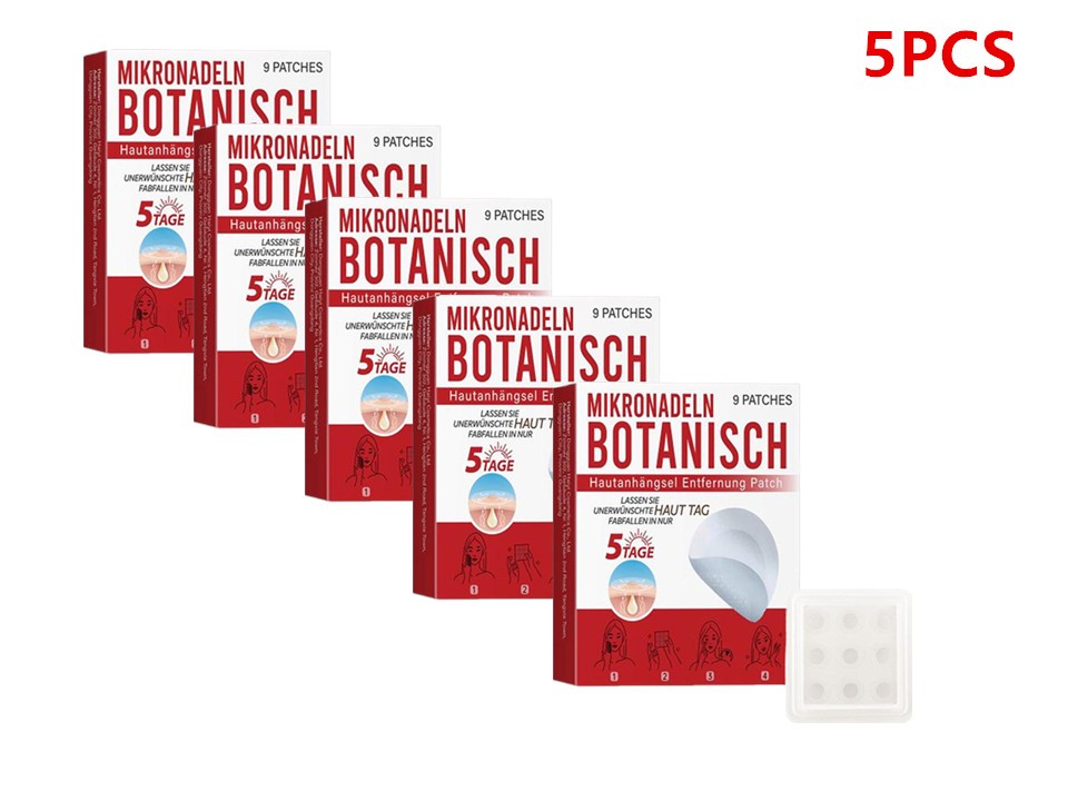 Microneedles Botanical Skin Mole Removal Patch Remove Warts,bumps,moles ...