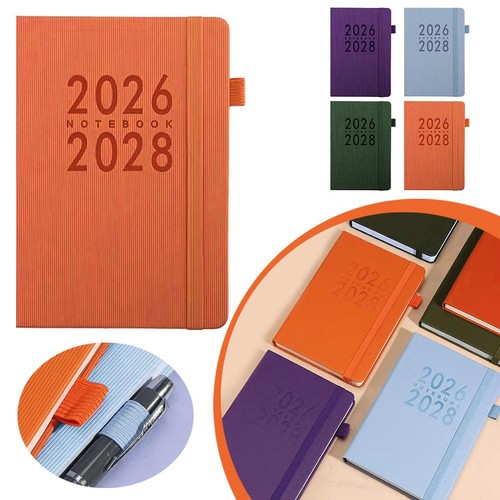 2026-2028 Three Year Plan Calendar January to December Minimalist Diary ...