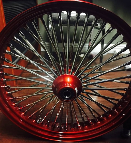 Fat Spoke Custom Color Rim Package For Harley And Indian | eBay