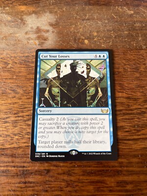 MTG Trading Card-Cut Your Losses | eBay