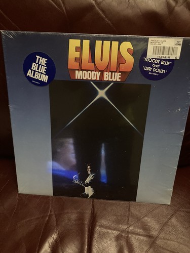 RARE Original 1977 Elvis Moody Blue Album-sealed-brand new | eBay
