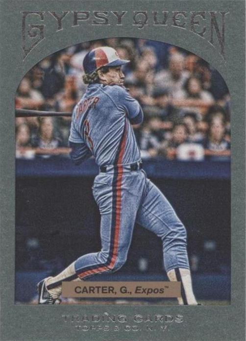 2011 Topps Gypsy Queen - Gary Carter #68 Green Framed for sale online ...