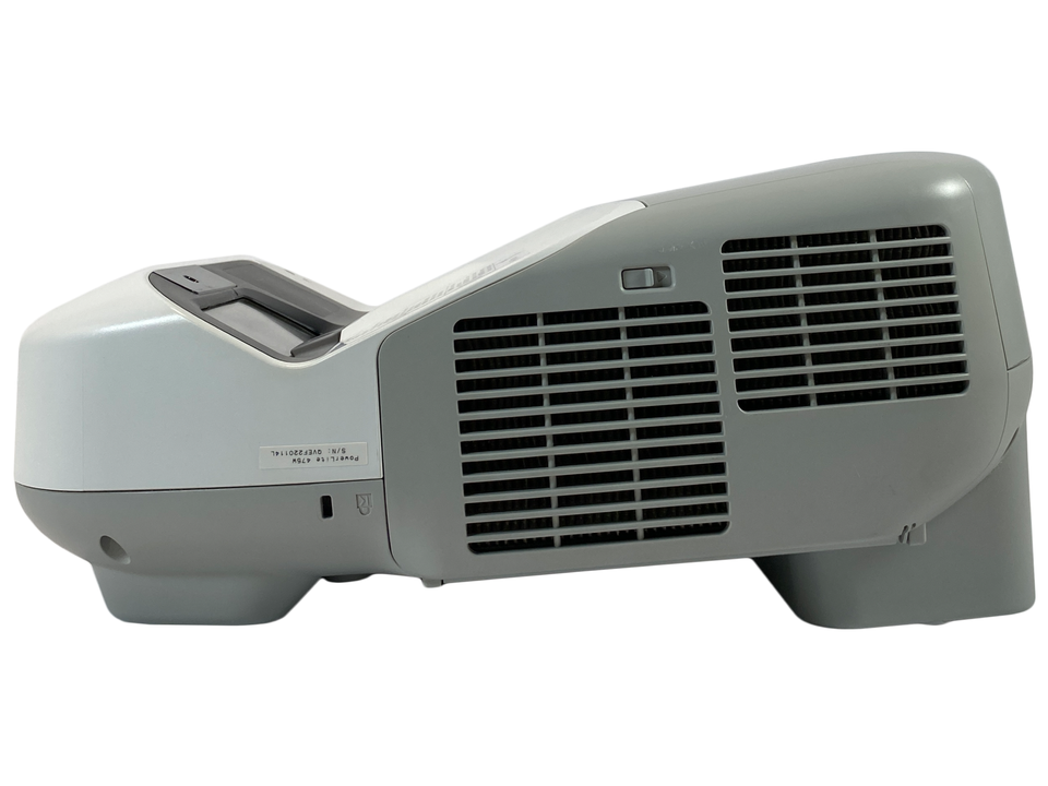 Epson PowerLite 475W 3LCD Projector Ultra Short Throw H455A HDMI LAN w ...