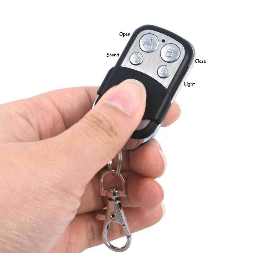 4 Channel Wireless Garage Gate Remote Control Door Opener Learning ...