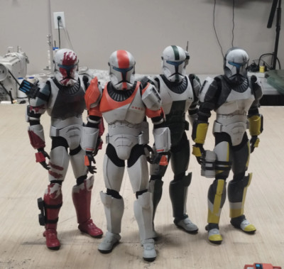 Star Wars 1/6 Clone Republic Commando Custom Figures Sixth Scale full ...