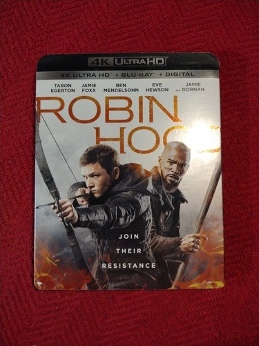Robin Hood (4K UHD/Blu-ray, 2018, 2-Disc Set, With Slipcover) | eBay