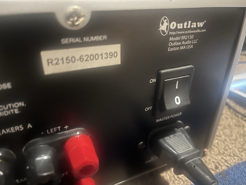 Outlaw Audio RR2150 Stereo Receiver WORKS | eBay