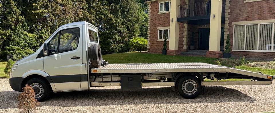 2012 62 Mercedes-Benz Sprinter 313CDI LWB Recovery Truck, Silver, No ...