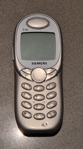 Siemens S45 - Silver (Unlocked) Mobile Phone #3 | eBay UK